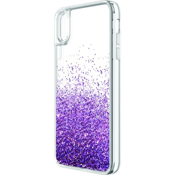 onn. | Cell Phones & Accessories | Onn Purple Liquid Glitter Cascade ...